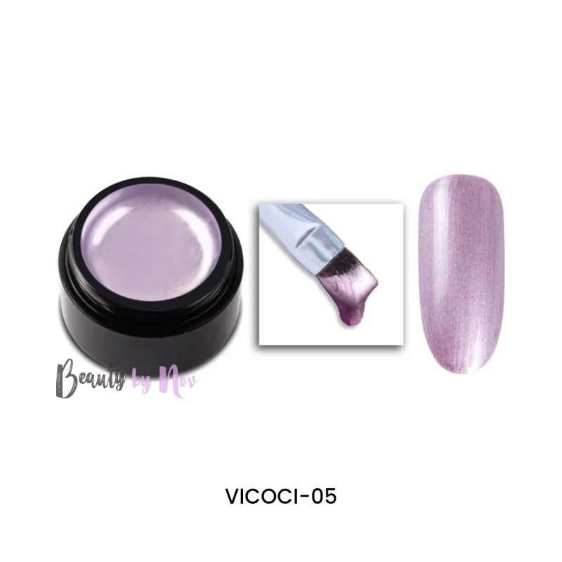 Jual VICOVI METAL GEL Polish Nail Art UV LED Painting Lukis | Shopee ...
