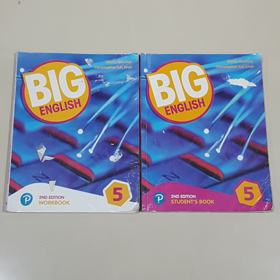 Jual Buku Big English 5 2nd Edition Pearson-Student Book + Workbook ASL ...