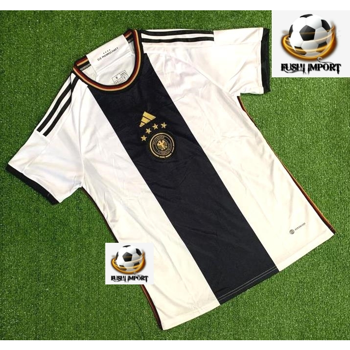 Jual Jersey Baju Bola Jerman Home Full Patch EURO 2022 2024 Grade Ori | Shopee Indonesia