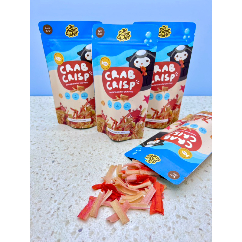 Jual Crab Crisp, Snack Crab Stick untuk Sugar Glider | Shopee Indonesia