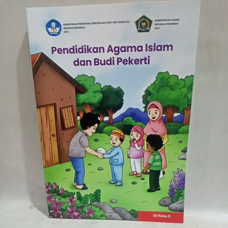 Jual buku paket pendidikan agama Islam dan budi pekerti untuk kelas 2 SD kurikulum merdeka ...