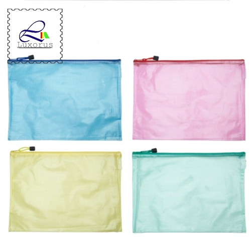Jual 1pcs MAP ZIPPER JARING UKURAN A4 (TOZCHA) | Shopee Indonesia