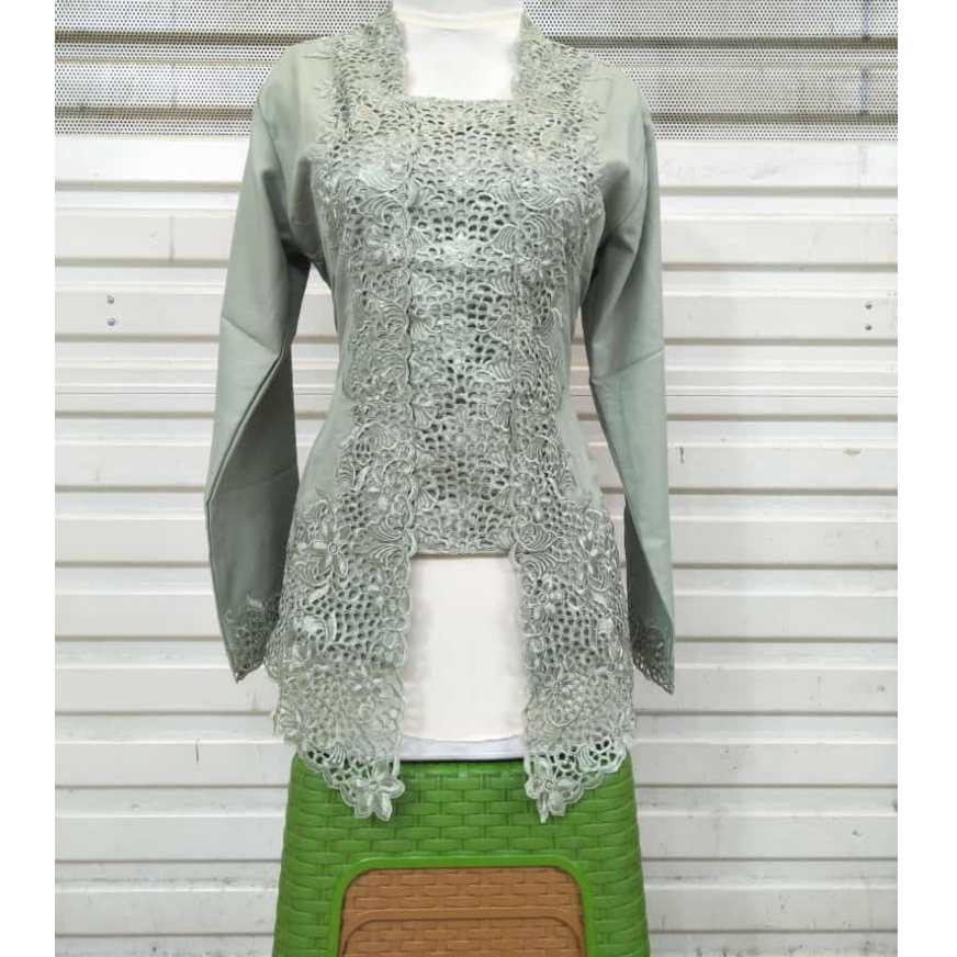Jual ATASAN KEBAYA KUTUBARU ENCIM BORDIR SENADA/KEBAYA WISUDA MODERN ...