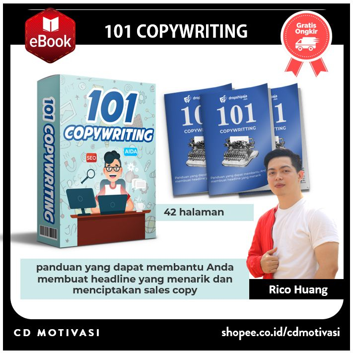 Jual 101 Copywriting Rico Huang Panduan Bikin Headline Yang Menarik