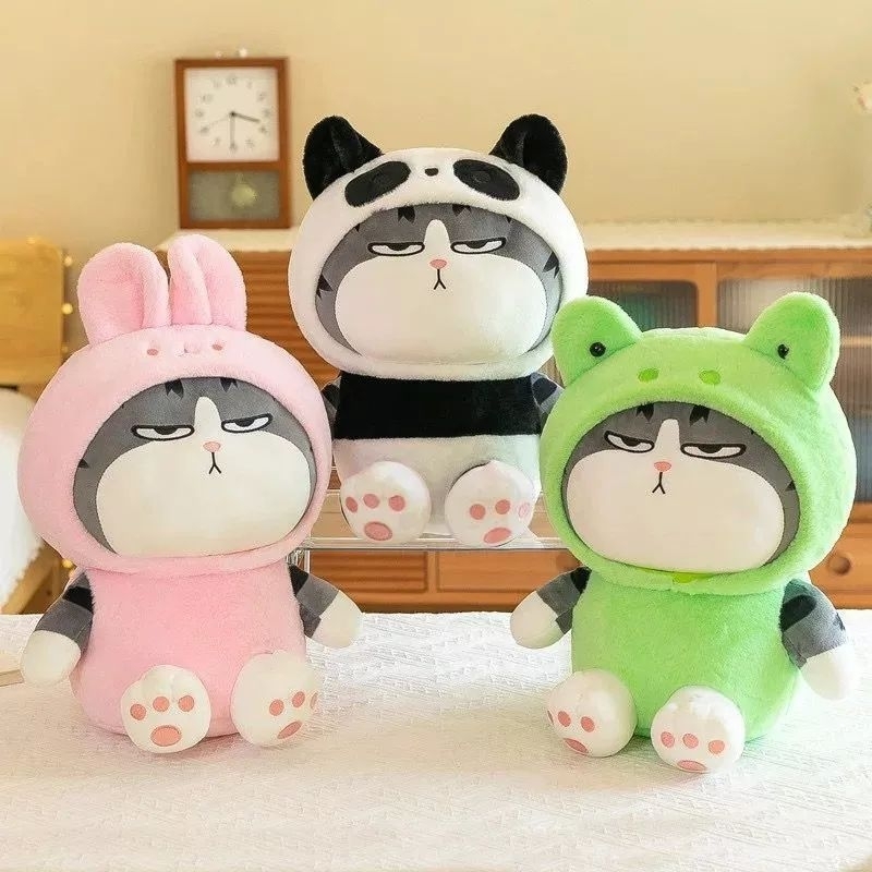 Jual Boneka kucing foryu mainan anak boneka lucu 30cm plushie boneka ...