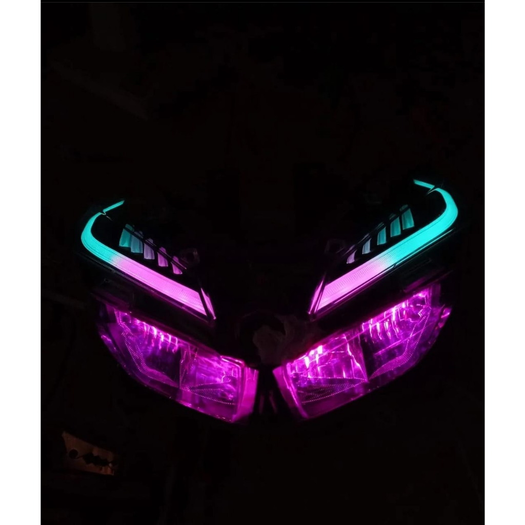 Jual SLY LAMPU LED RUNNING RGB DRL ALIS FLEXSIBLE MOTOR DAN MOBIL ...