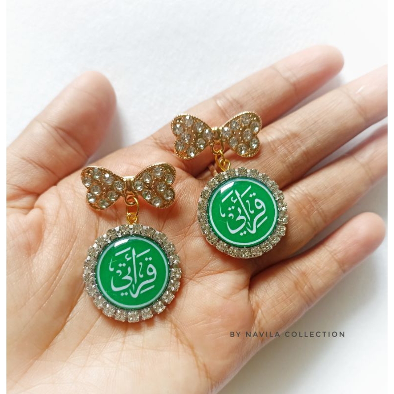 Jual BROS PIN LOGO QIROATI / BROS JILBAB LOGO CUSTOM | Shopee Indonesia