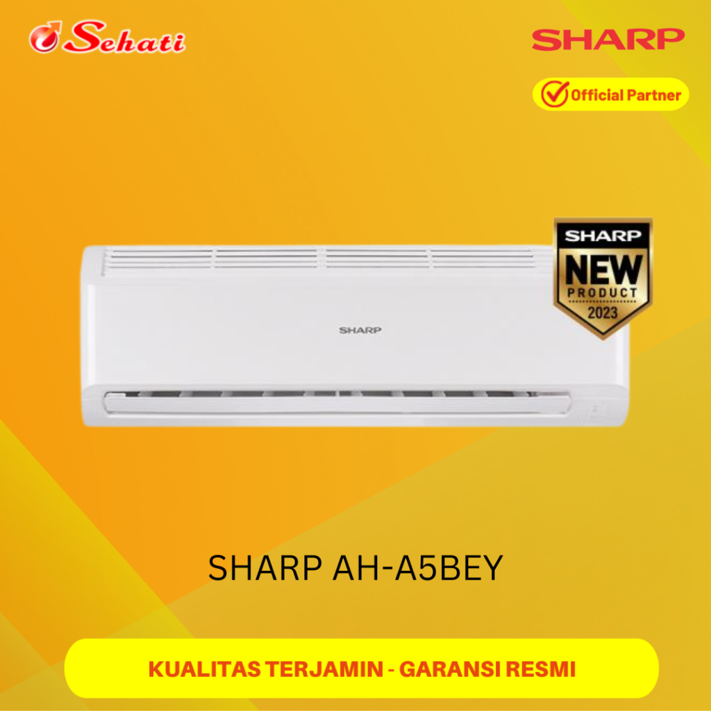 Jual SHARP AH-A5BEY2 AC (I) Sharp AC Split 1/2 PK Standard Basic 0.5mm | Shopee Indonesia