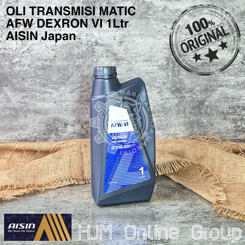 Jual OLI TRANSMISI AUTOMATIC AISIN OIL ATF AFW-VI DEXRON 6 1 Liter ...