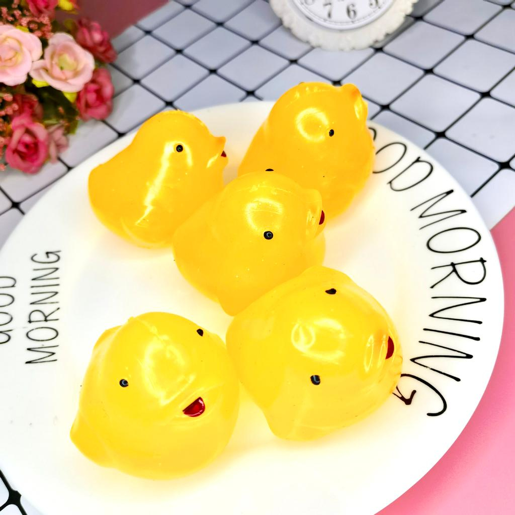 Jual MAINAN SQUISHY BENTUK AYAM / SPLASH BALL ANAK AYAM ITIK ANTI ...