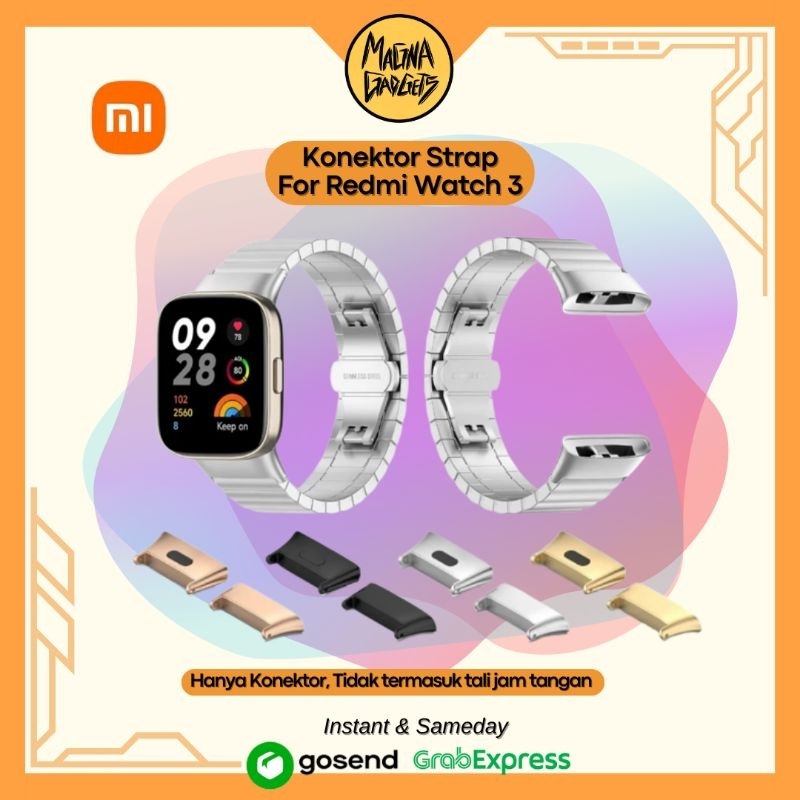 Jual Adapter Strap Redmi Watch 3 Konektor Connector Xiaomi Tali Jam ...