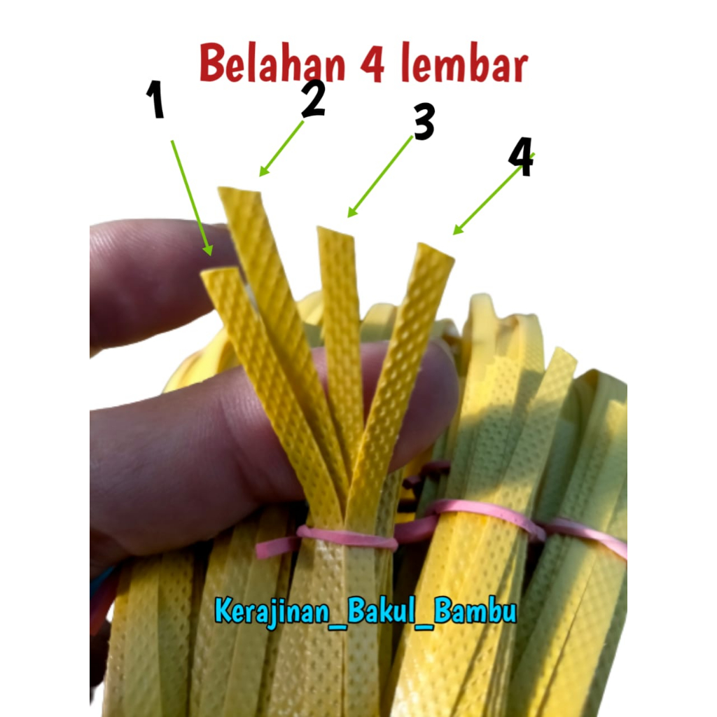 Jual Paket hemat tali bakul atau tali kuning isi 100 ikat kerajinan ...