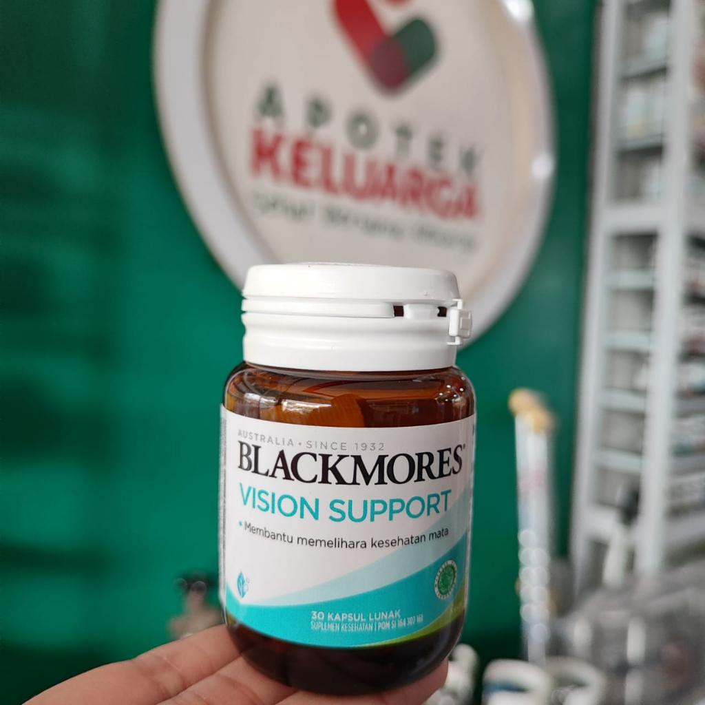 Jual BLACKMORES VISION SUPPORT ISI 30 #VITAMIN MATA #LUTEIN #SELENIUM | Shopee Indonesia