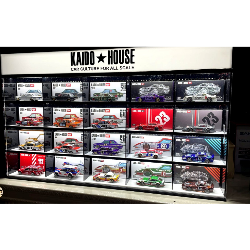 Jual Box Kaido House mini GT acrylic tempat hotwheels | Shopee Indonesia