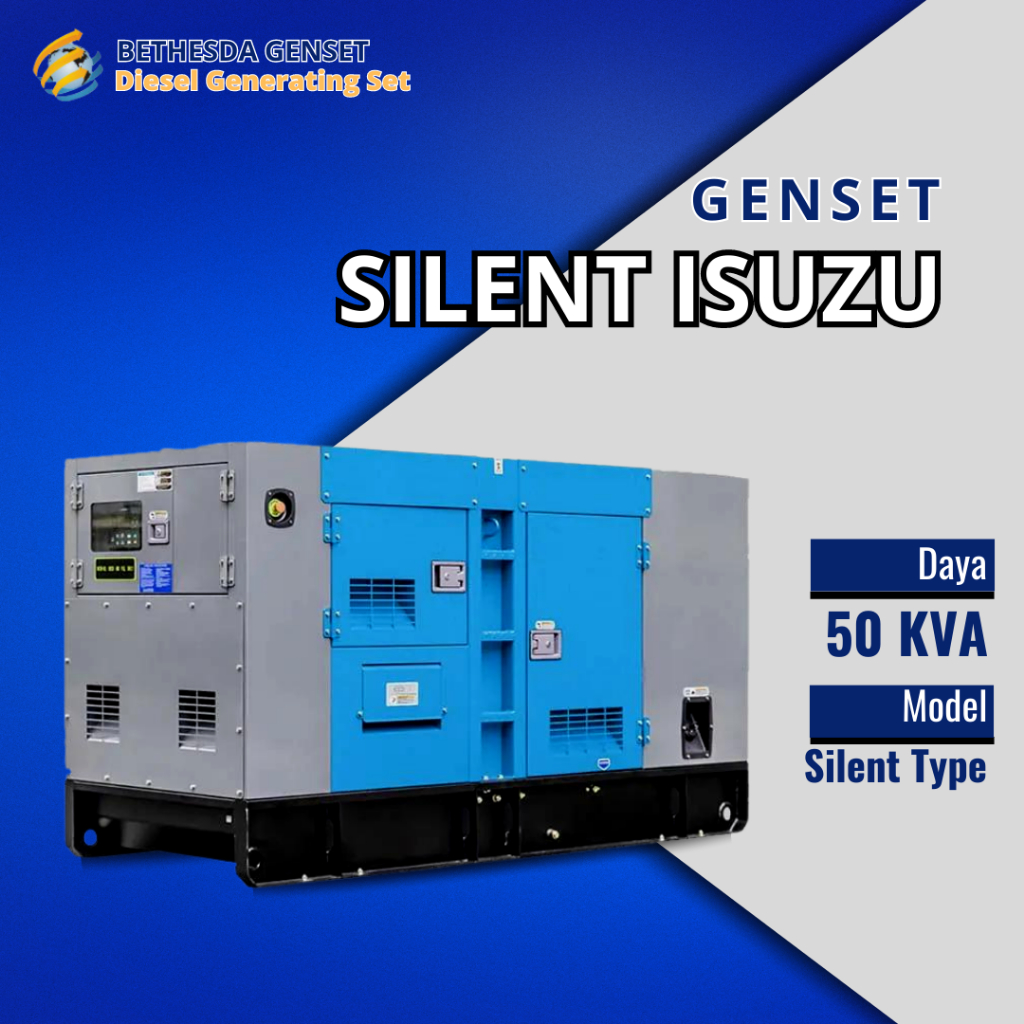 Jual Genset Mesin Isuzu 50 Kva Silent 3 Phase | Shopee Indonesia