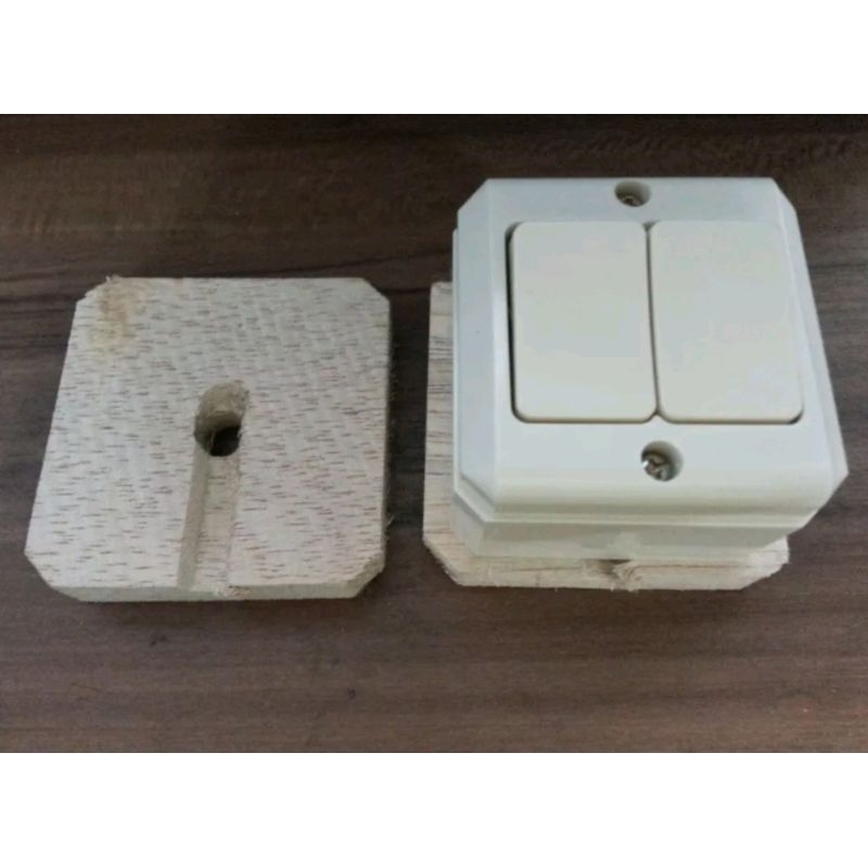 Jual Kayu Roset Kotak Dan Bulat Bagus Tebal untuk Tatakan Saklar Stopp ...