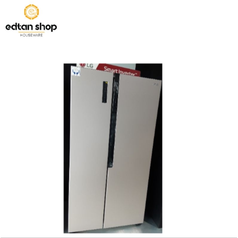 Jual Kulkas Side By Side LG GCFB507PGAM 509Liter Inverter new 2023 ...