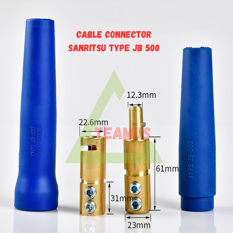 Jual Cable Connector Type Sanritsu JB-500 JB500 JB 500 MALE + FEMALE ...