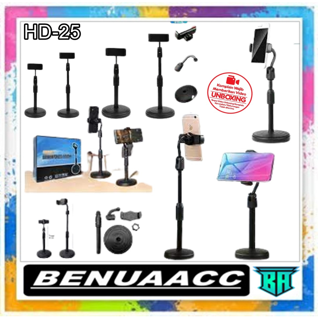 Jual (ba) STAND HOLDER BROADCASTING RECORDING MICROPHONE NEW SERIES ...