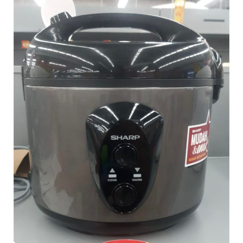 Jual Sharp Rice Cooker Rice Cooker 1.8 Liter KS-N18MG Merah Silver ...