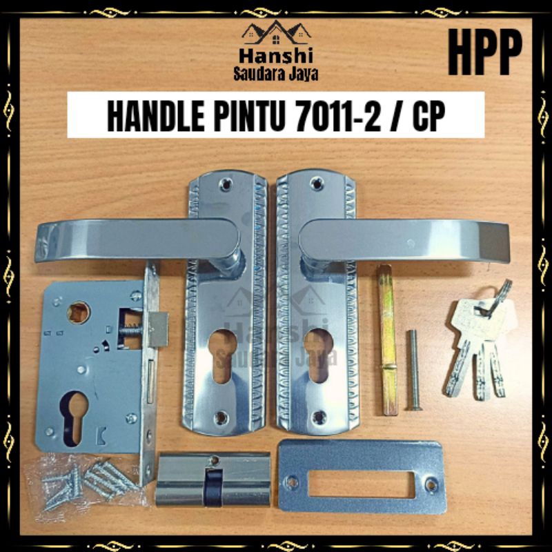 Jual Slot Kunci Handle Handel Hendel Pintu Rumah Set Kecil 15 Cm HPP ...