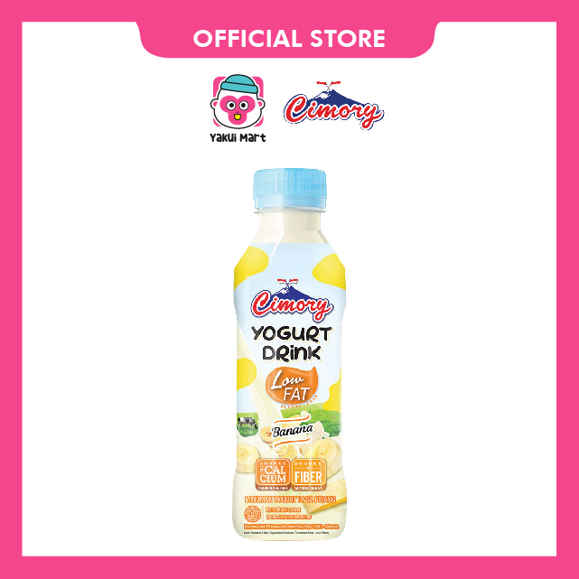 Jual Susu Cimory Yogurt Drink Low Fat Banana 250 ml | Shopee Indonesia