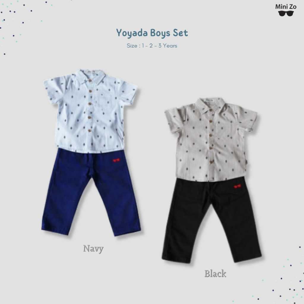 Jual Mini Zo - Yoyada Boys Sets / Setelan Anak Laki - Laki | Shopee ...
