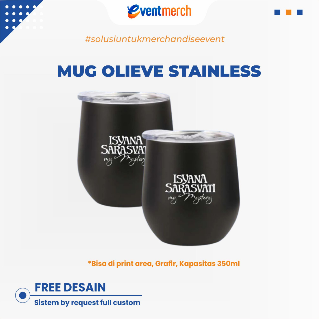 Jual [TERMURAH DI JOGJA] Custom Tumbler Mug Botol Minum Stainless 350ml ...