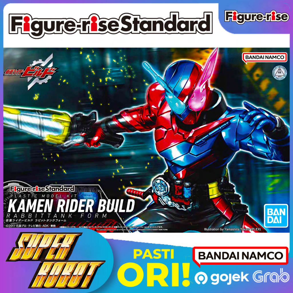 Jual 𝗕𝗔𝗡𝗗𝗔𝗜 Figure Rise Standard Kamen Rider Build Rabbit Tank ...