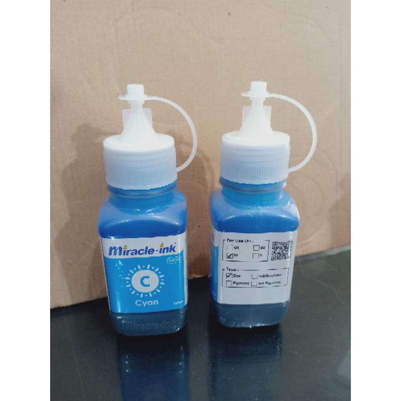 Jual Tinta Miracle Ink Printer Broth*r warna Cyan (Biru) | Shopee Indonesia
