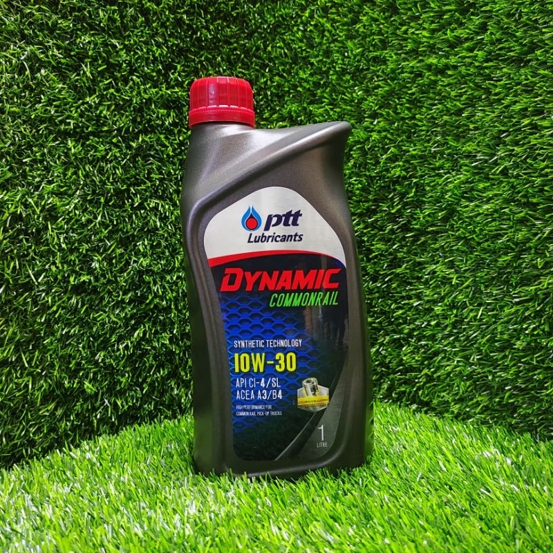 Jual PTT LUBRICANTS DYNAMIC COMMONRAIL 10W30 10W-30 API CI-4/SL 1 LITER | Shopee Indonesia