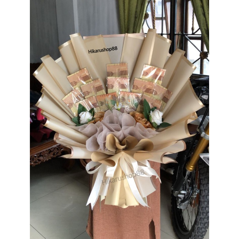 Jual Buket uang atau barang kosong kerangka bouquet cellophane ...