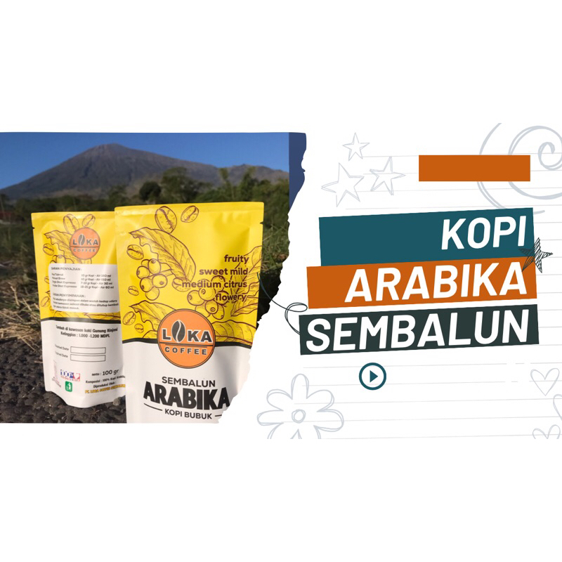 Jual Kopi Arabika Sembalun Lombok -Bubuk | Shopee Indonesia