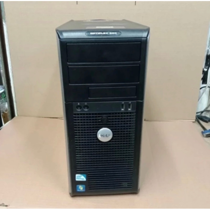 Jual PC KOMPUTER CPU DELL 330/380 CORE TWO DUO E7400 RAM 2GB HDD 160Gb ...
