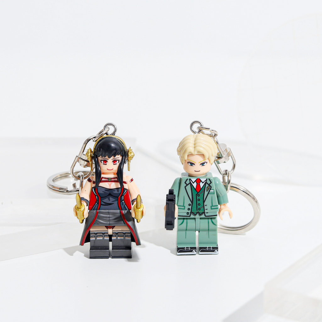 Jual Gantungan Kunci / Keychain dg Minifigure Spy X Family Anya Yor ...