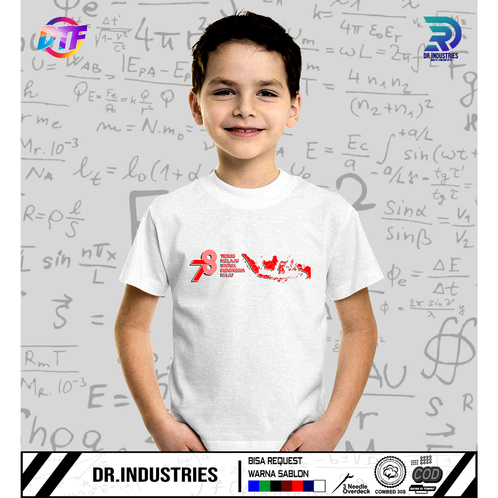Jual Kaos Baju Anak HUT RI KE 78 Terus Melaju Untuk Indonesia Maju New ... Jual Kaos Baju Anak HUT RI KE 78 Terus Melaju Untuk Indonesia Maju New ...