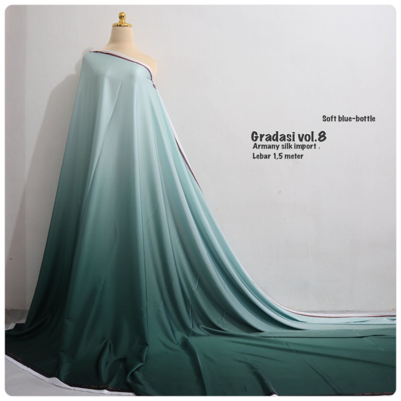 Jual Kain gradasi warna | kain polos gradasi | kain campur warna | kain ...