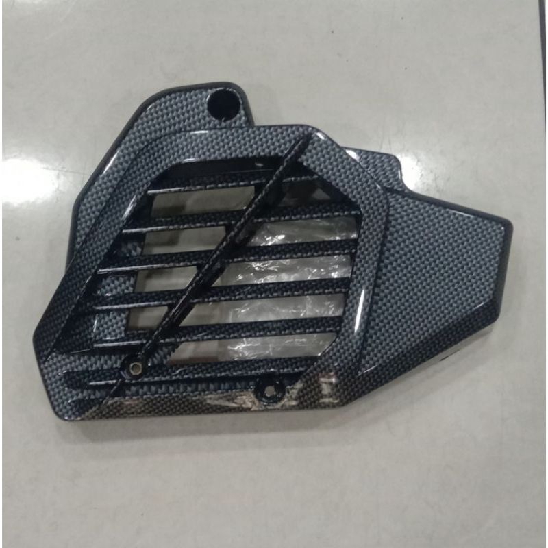 Jual Cover Tutup Radiator Pcx Cbu 125/150 Hitam Carbon | Shopee Indonesia