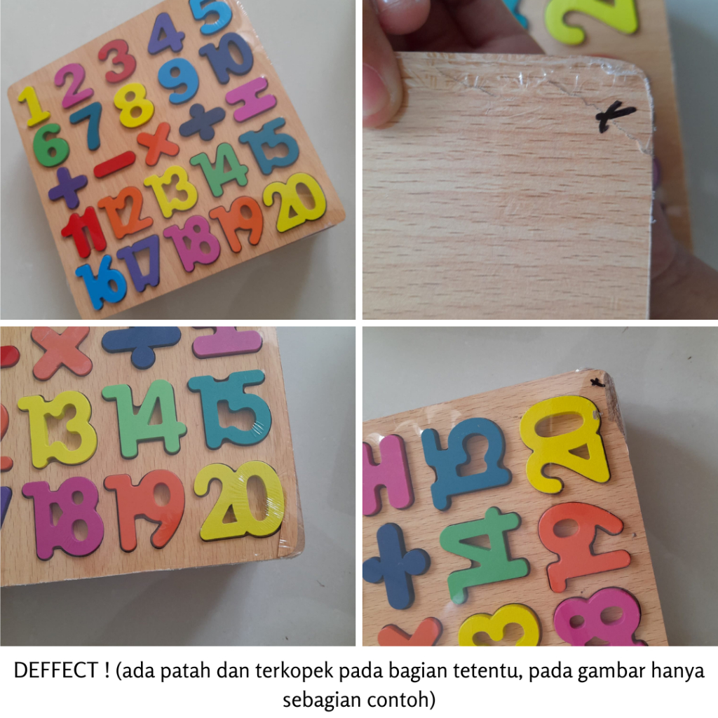 Jual Puzzle Murah ABC Puzzle Number Puzzle Hijaiyah Chunky Puzzle Anak ...