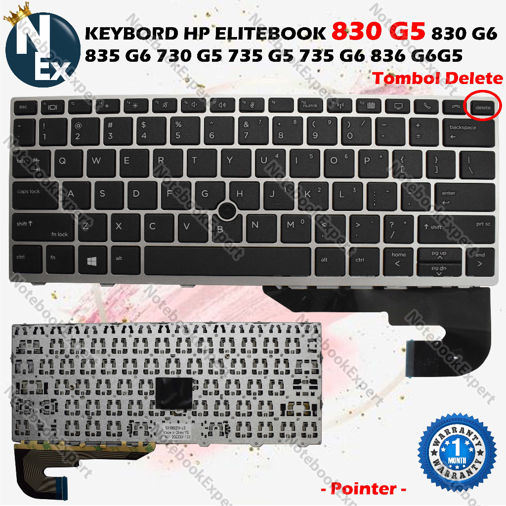 Jual Keyboard HP EliteBook 830 G5 830 G6 835 G6 730 G5 735 G5 735 G6 836 G6 Series | Shopee ...