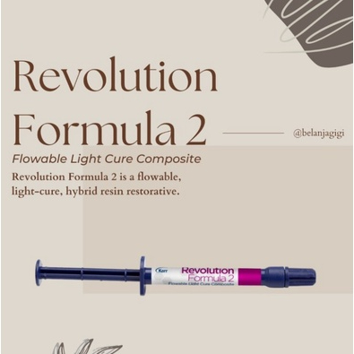 Jual Flowable Komposit Composite Flow Bahan Tambalan Gigi Revolution ...