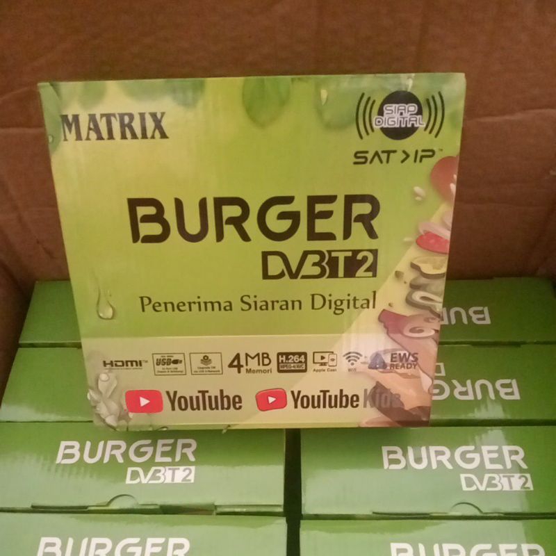 Jual Stb Matrix Burger Dvbt2 | Shopee Indonesia