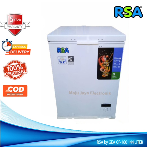 Jual CHEST FREEZER RSA By GEA CF 160 Cooler Box 144 Liter Low Watt ...