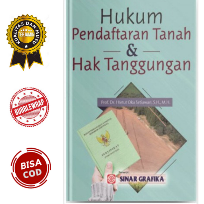 Jual BUKU HUKUM PENDAFTARAN TANAH DAN HAK TANGGUNGAN - I Ketut Oka ...