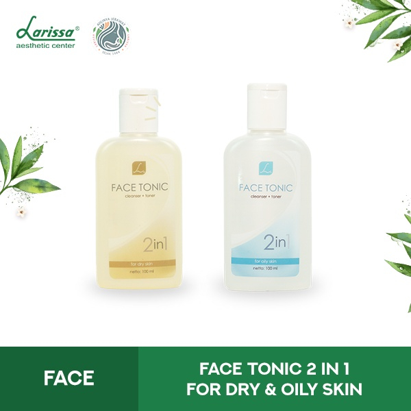 Jual Face Tonic 2 in 1 (Cleanser & Toner) - Melembabkan kulit secara ...
