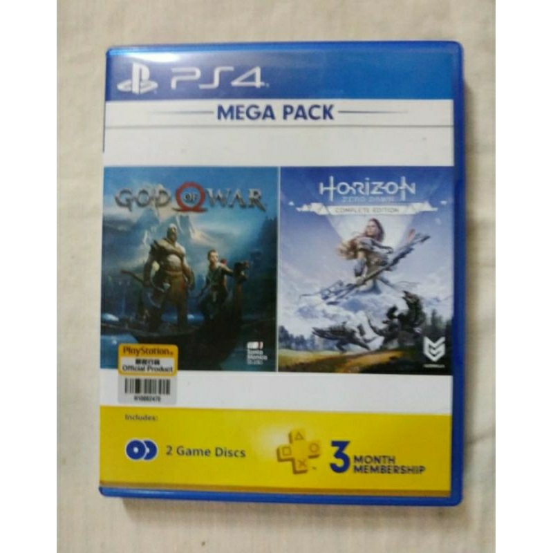 Jual BD Kaset PS4 Mega Pack God of War & Horizon Zero Dawn | Shopee ...