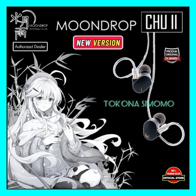 Jual Moondrop CHU II / CHU 2 Dynamic Driver In-Ear Monitor Earphone IEM ...