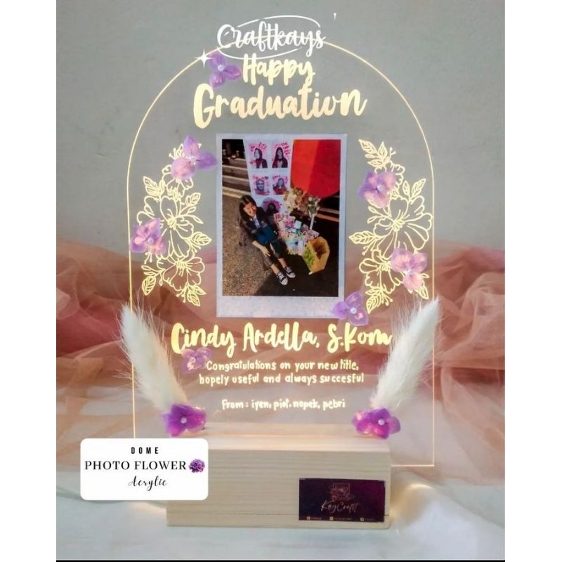Jual AKRILIK CUSTOM | KADO UNIK | KADO AESTHETIC | HADIAH WISUDA ...