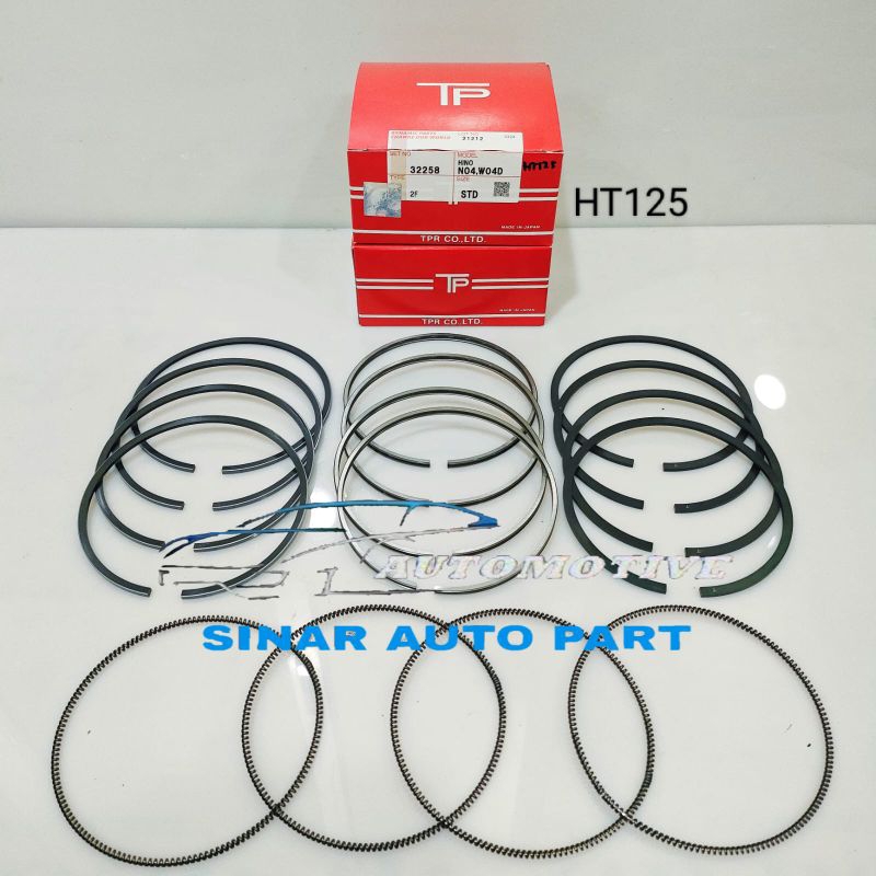 Jual RING PISTON SET TOYOTA HT125 OVZ STD ASLI TP JAPAN | Shopee Indonesia