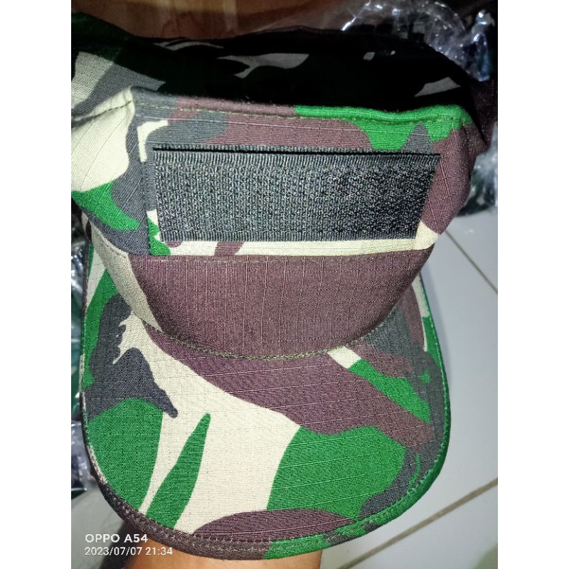 Jual Topi Pembagian TNI AL Topi Loreng TNI AL Topi Pet Okinawa Topi Pdl ...